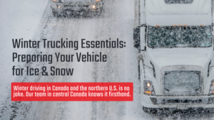 Winter Trucking Essentials: Preparing Your Vehicle for Ice & Snow - Ali ...